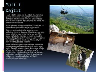 Projekt biologji bota bimore dhe bota shtazore ne Shqiperine e Mesme | PPT