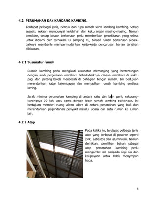 Projek ternakan kambing jbtn veterinar | PDF