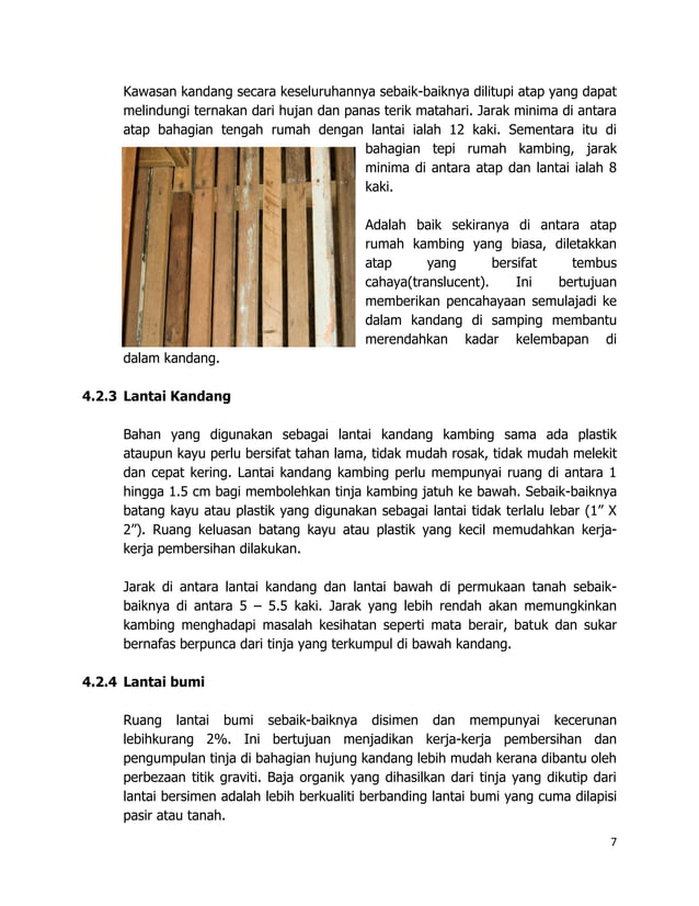 Projek ternakan kambing jbtn veterinar | PDF