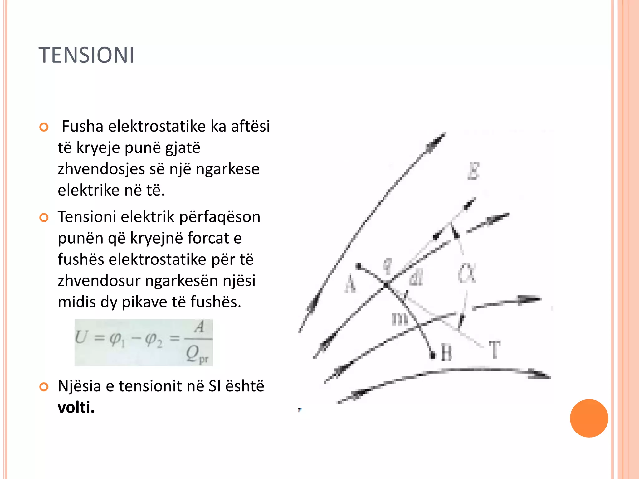 Projekt fizike- Puna dhe energjia ne fushen elektrostatike | PPTX