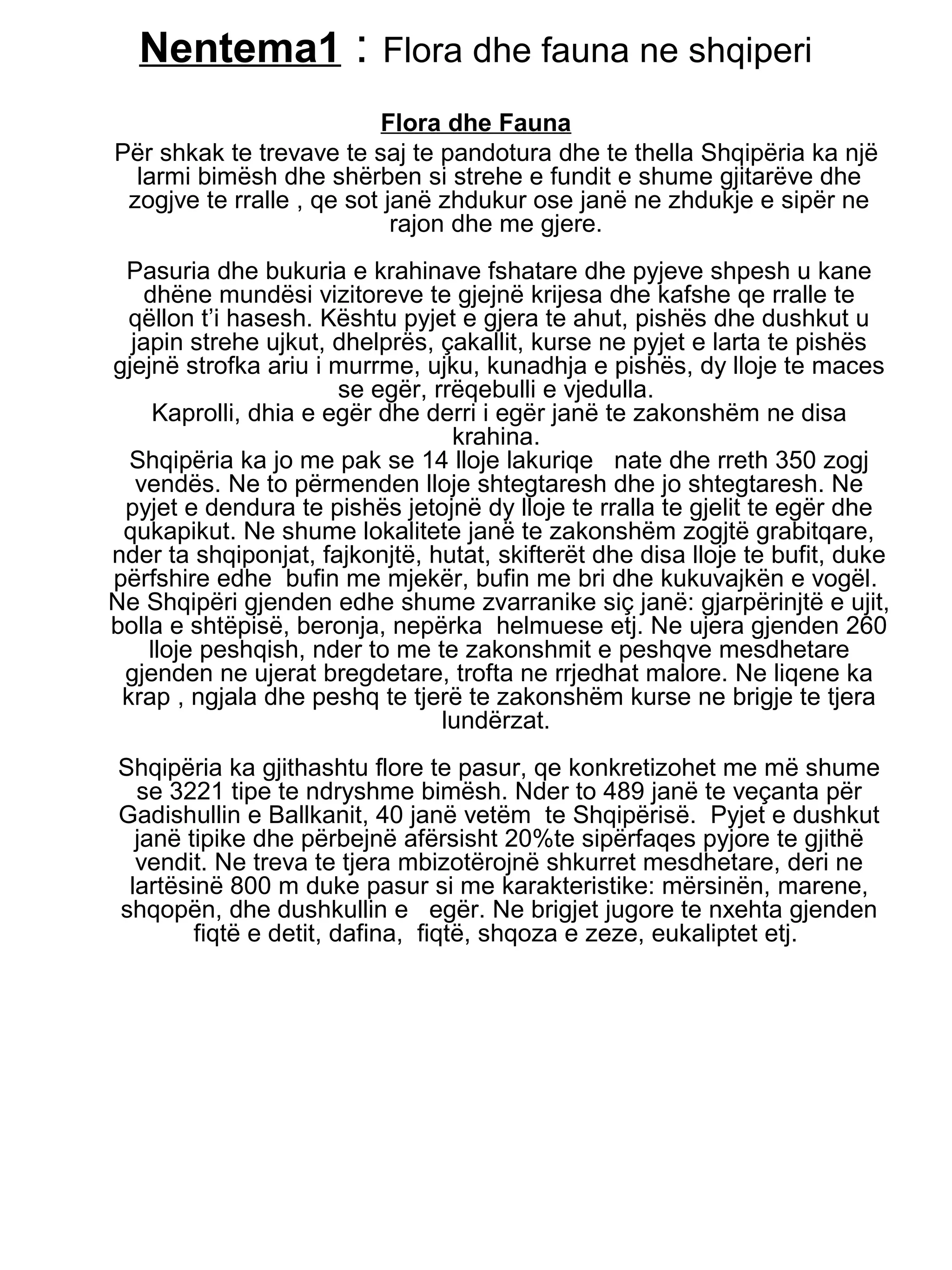 Projekt gjeografi | PPT