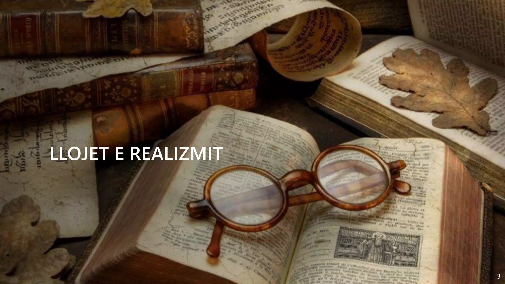 Realizmi, Projekt | PPTX