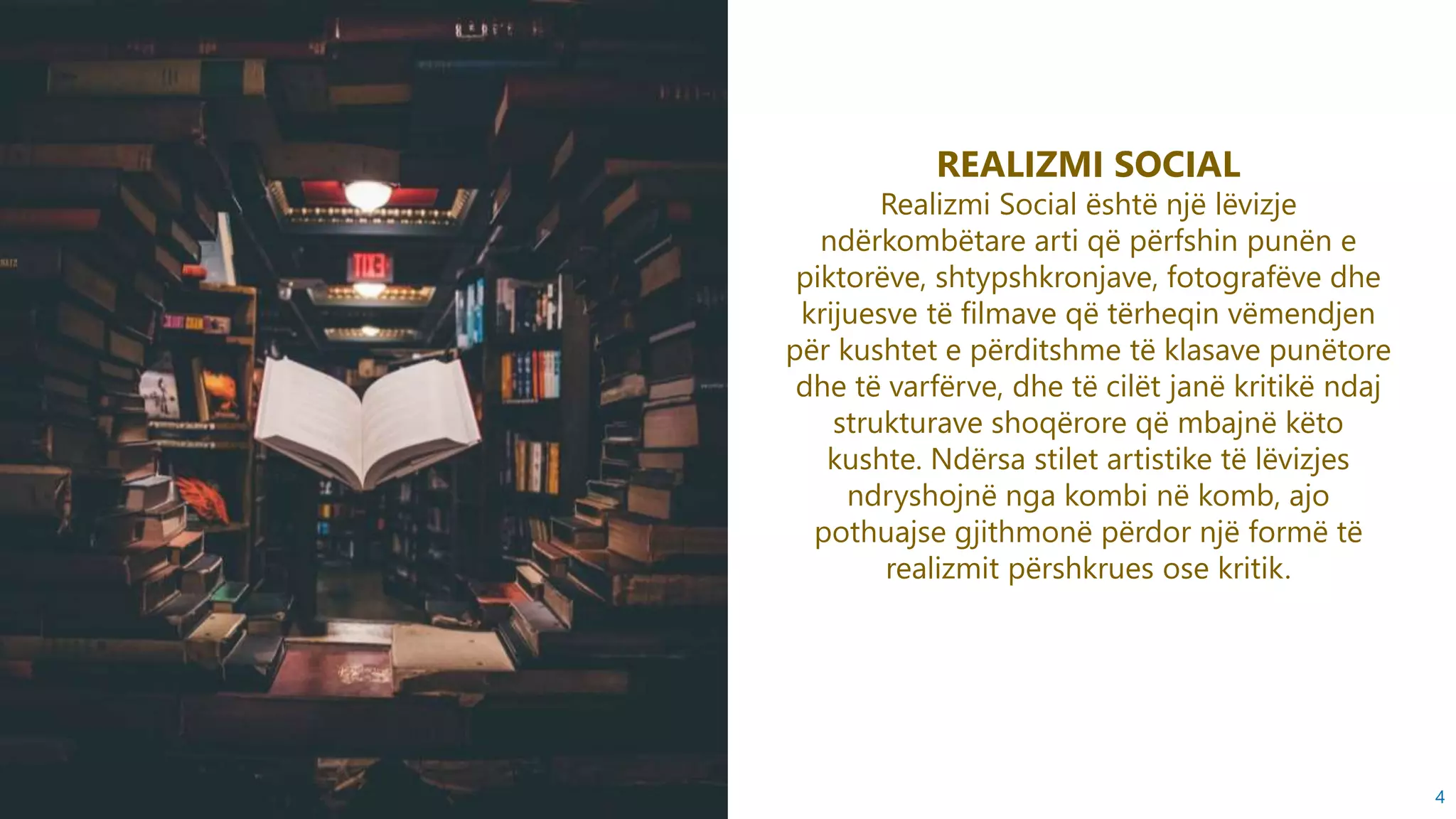 Realizmi, Projekt | PPTX