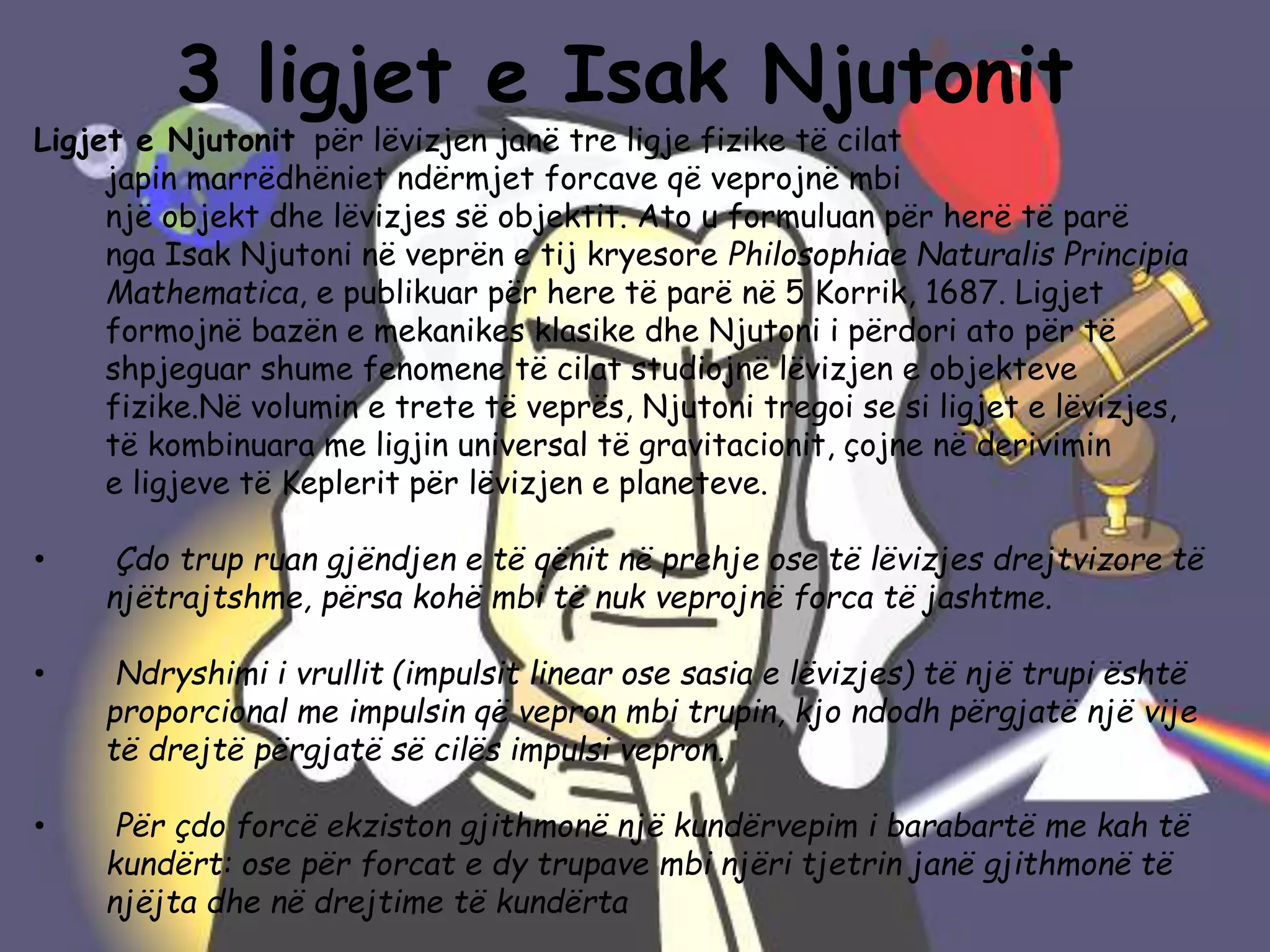Graviteti (Demonstrimi i forces se qendres se gravitetit) | PPTX