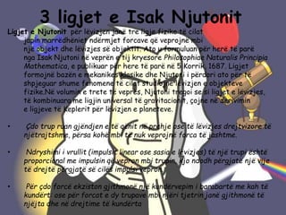 Graviteti (Demonstrimi i forces se qendres se gravitetit) | PPTX