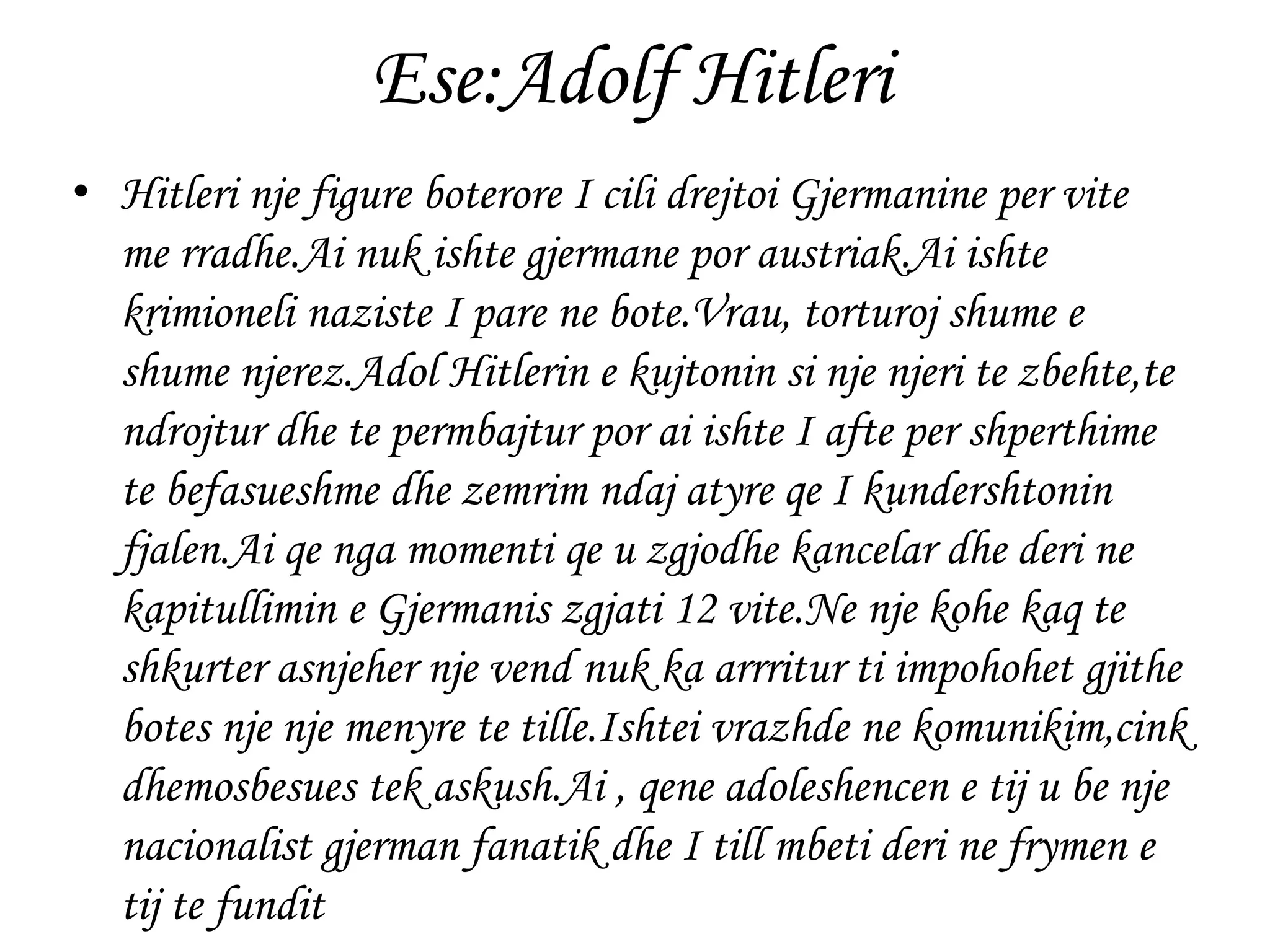 Projekt histori | PPTX
