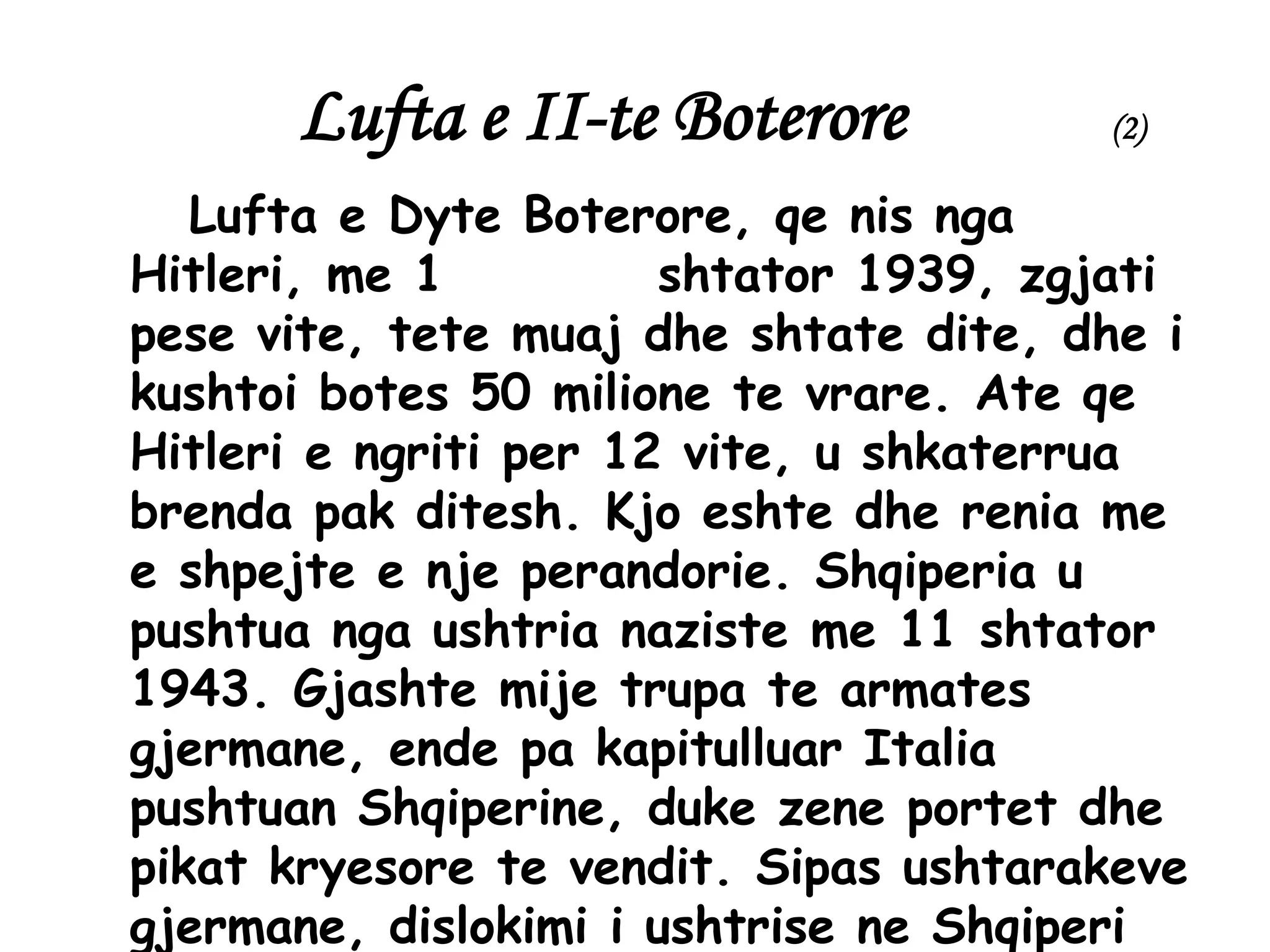 Projekt histori | PPTX