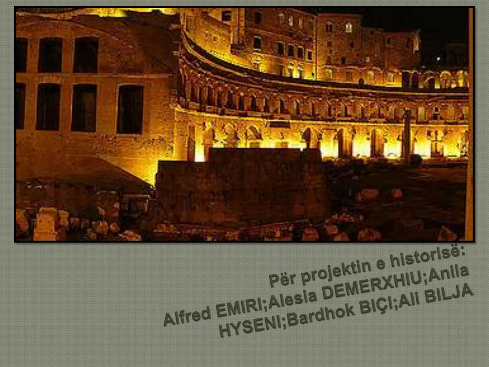 Bota antike GREKE dhe ROMAKE | PPSX