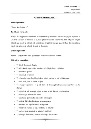 Projekti .. autori im shqiptar.. | DOCX