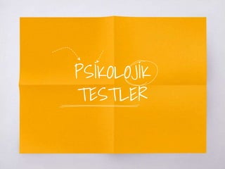 PROJEKTİF TESTLER.ppt