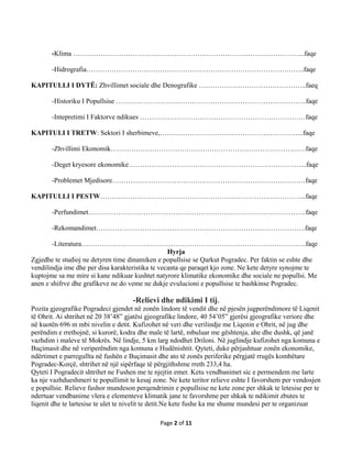 Projekti i regjonales | PDF