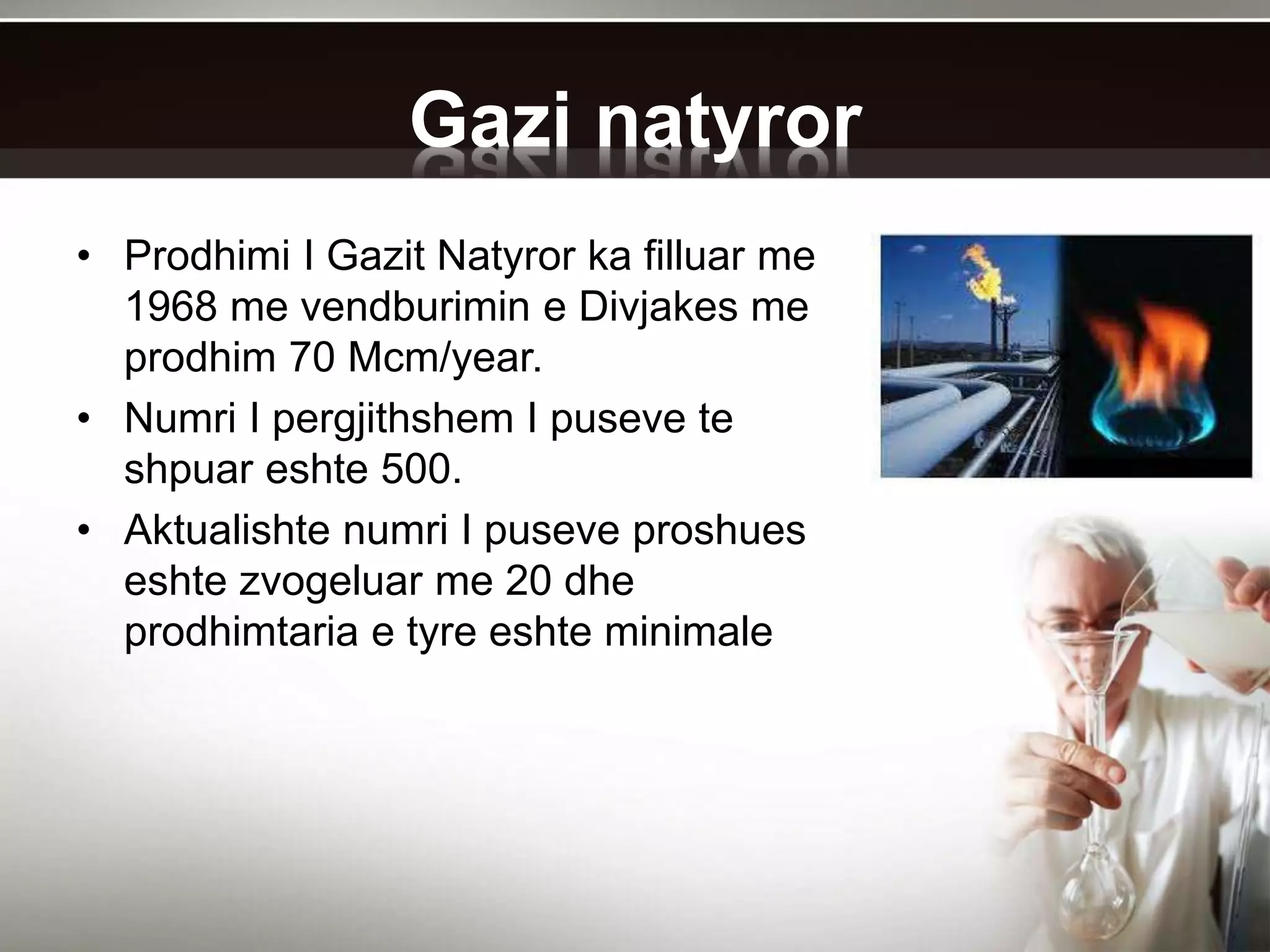 Projekt Kimi - Burime te hidrokarbureve ne Shqiperi | PPTX