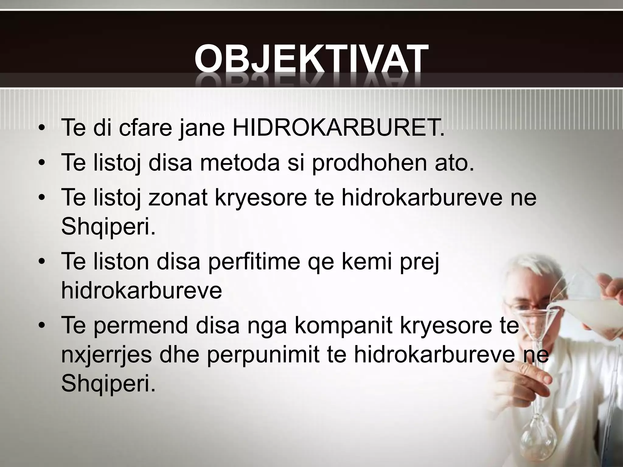 Projekt Kimi - Burime te hidrokarbureve ne Shqiperi | PPTX