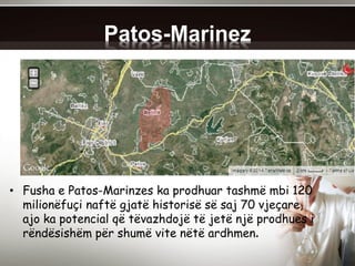 Projekt Kimi - Burime te hidrokarbureve ne Shqiperi | PPTX