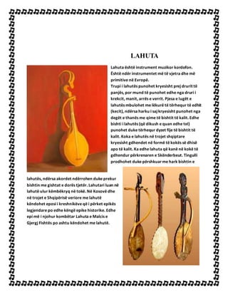 Projekti me instrumente muzike | DOCX