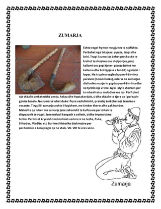 Projekti me instrumente muzike | DOCX