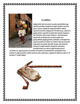 Projekti me instrumente muzike | DOCX