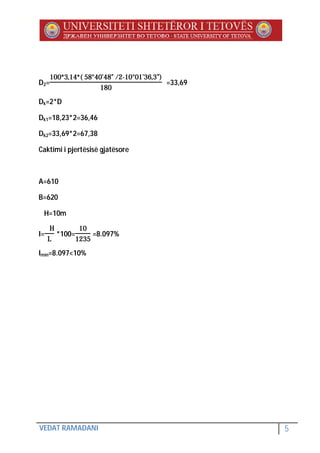 Projektim rruge definitive | PDF