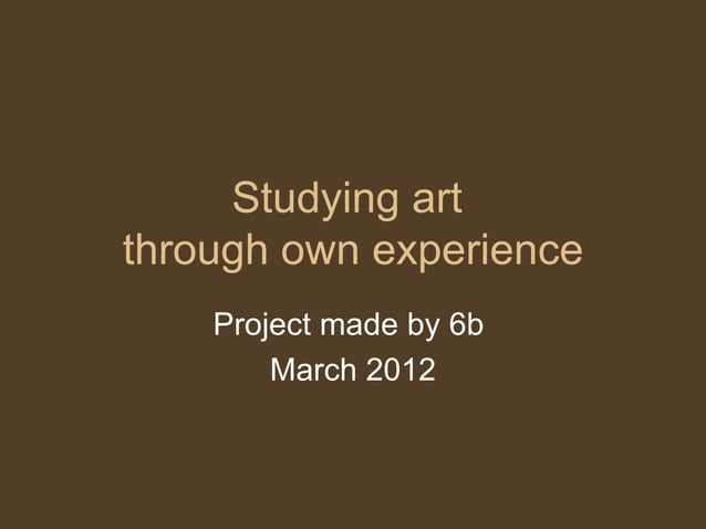 Projektin Esittely Ppt