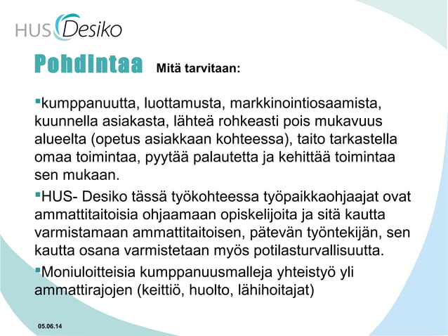 Projektin esittelypohja topo | PPT