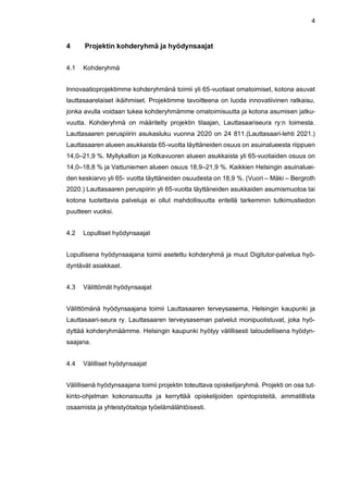 Projektisuunnitelma digitutor | PDF