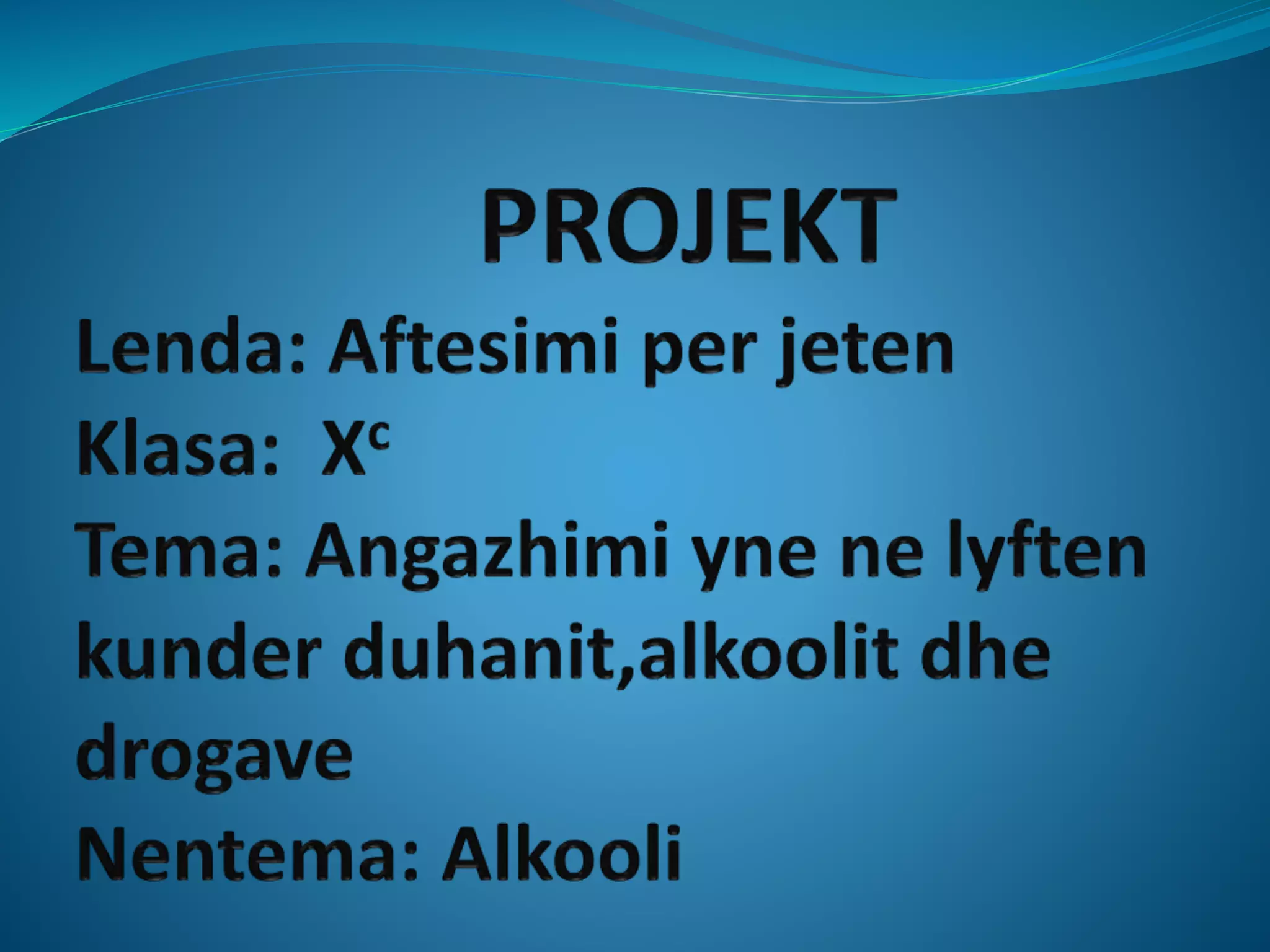 Alkooli | PPTX