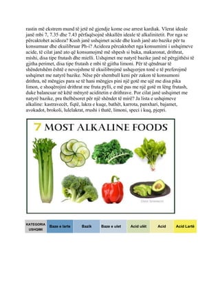 Ndikimi i pH në jetën e njeriut. | DOCX