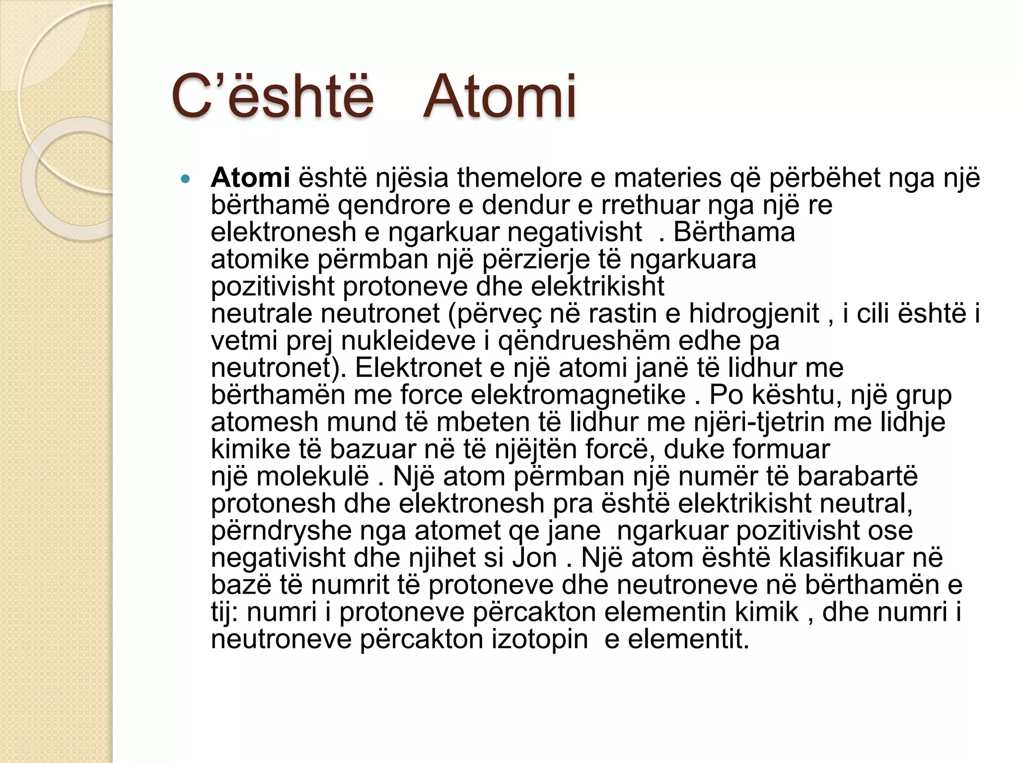 Rendesia e atomit | PPTX