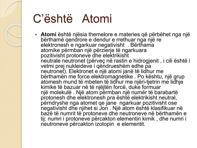 Rendesia e atomit | PPTX