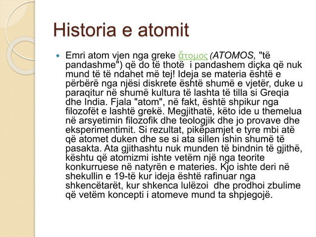 Rendesia e atomit | PPTX