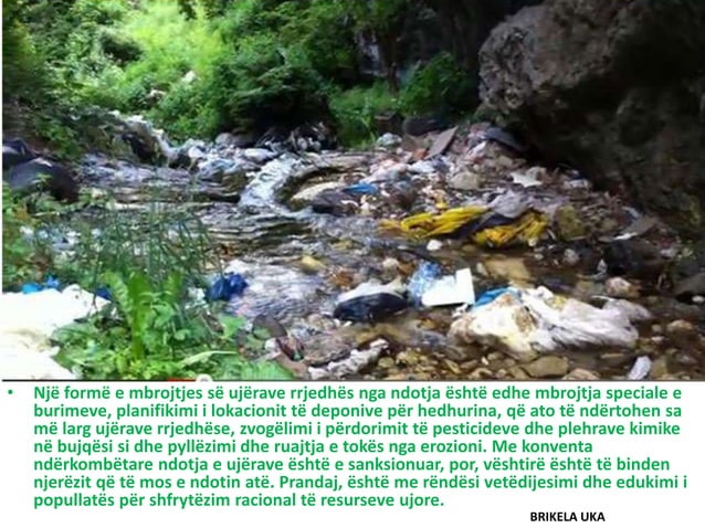 Burimet ujore me komunitet. Menyrat e perdirimit te ujit te tyre ...