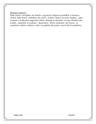 Elementet kimike | DOCX