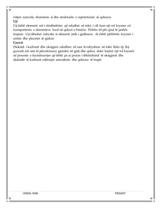 Elementet kimike | DOCX