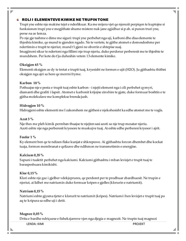 Elementet kimike | PDF