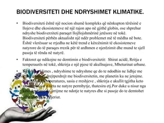 Pasojat e ndryshimeve klimatike ne mjedis dhe shendet. | PPTX