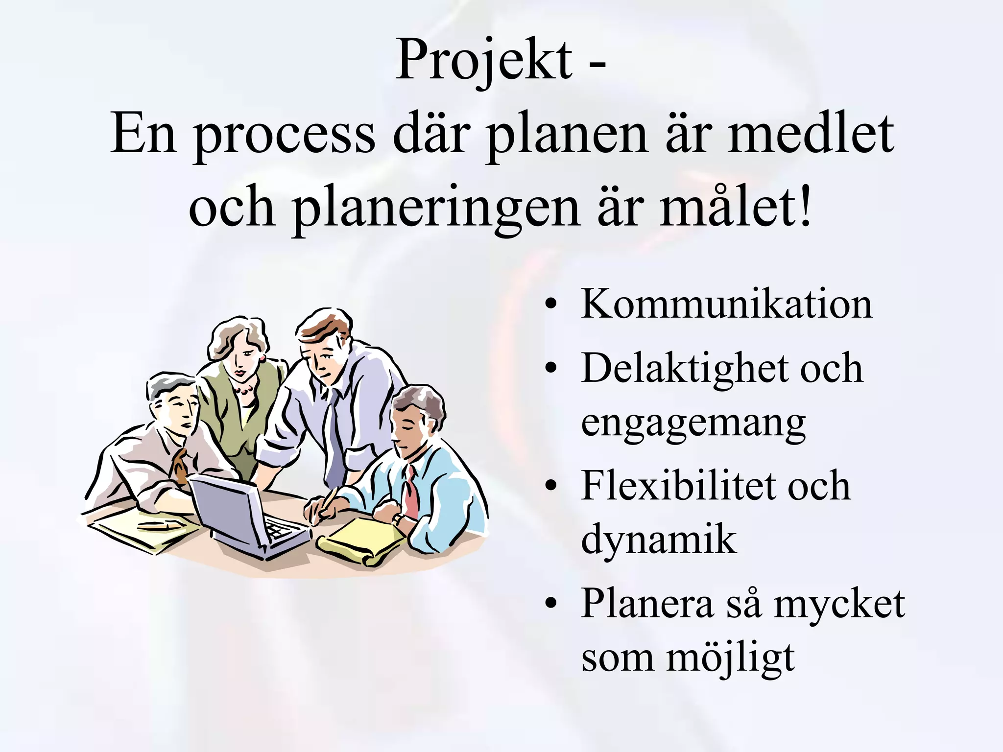 Projektledning intro teori 1 | PPTX