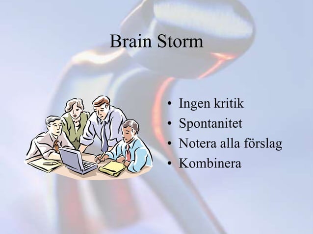 Projektledning intro teori 1 | PPTX | Educational Assessment | Education