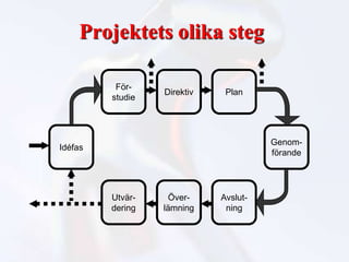 Projektledning teori 3 | PPTX