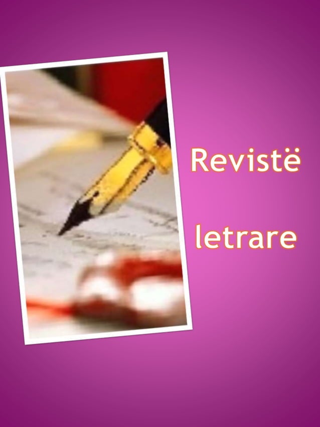 Revise letrare | PPTX