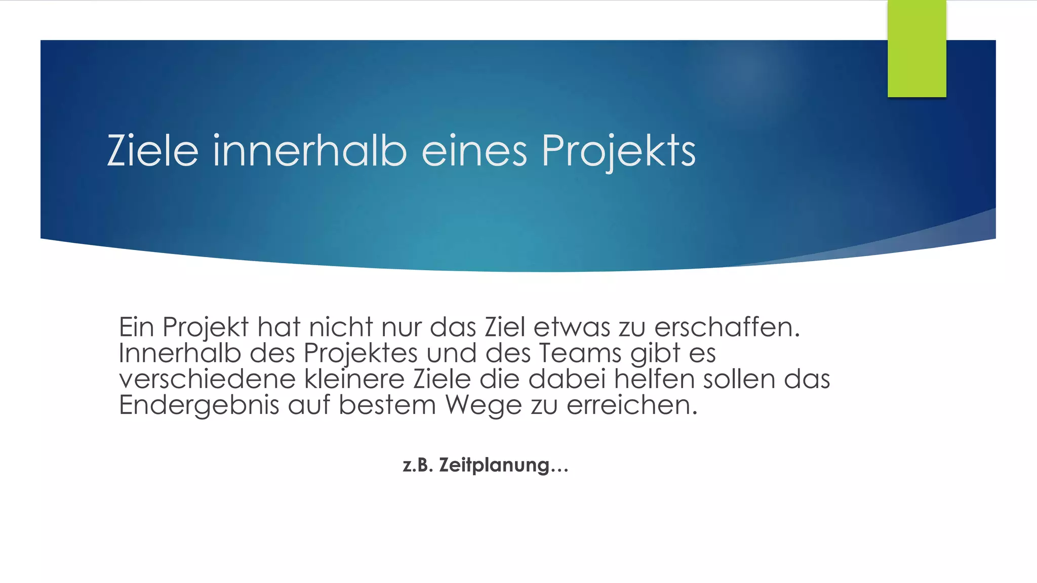 Projekt Management PowerPoint OvM-Schule | PPTX