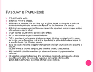 Projekt matematike papunesia ne shqiperi | PPTX