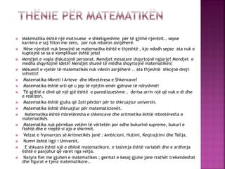 matematika projekt | PPTX