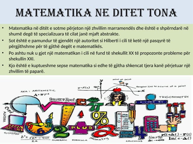 Projekt matematika dhe ne projeket shkolle | PPT