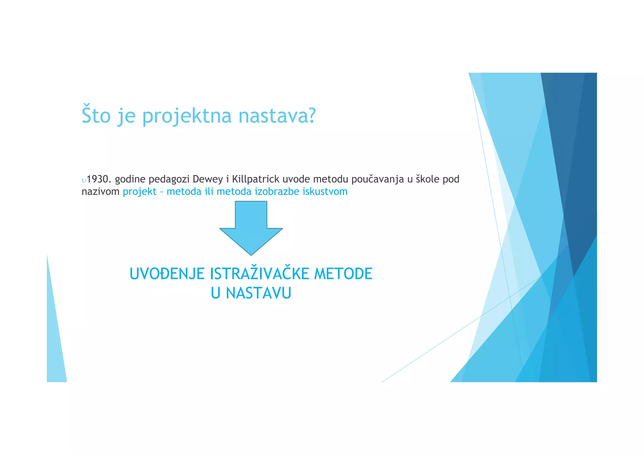 Projektna nastava povijesti | PDF