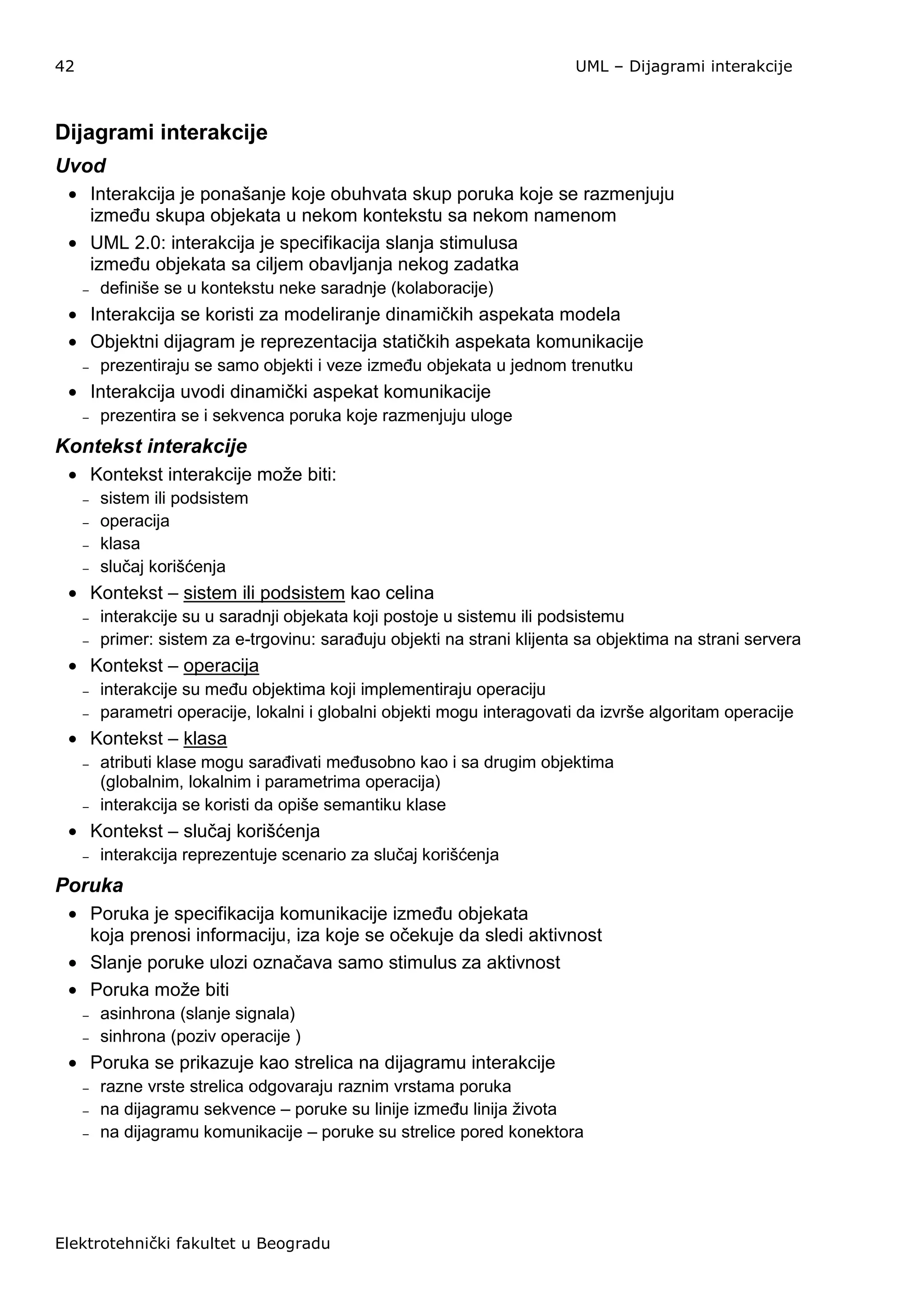 Projektovanje softvera skripta | PDF