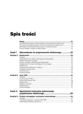 Projektowanie zorientowane obiektowo. Wzorce projektowe. Wydanie II ...