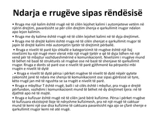 Siguria rrugore | PPTX