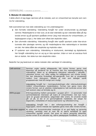 Videndeling - motivation og barrierer | PDF | Free Download