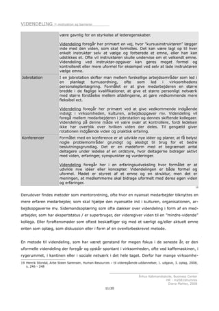 Videndeling - motivation og barrierer | PDF | Free Download