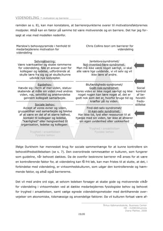 Videndeling - motivation og barrierer | PDF | Free Download